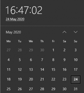 How to Place a Clock on Desktop in Windows 10