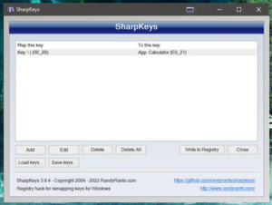 How to remap keyboard keys on Windows